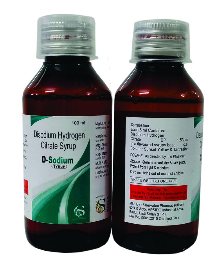 D-Sodium Syrup - Pharmaceutical Company